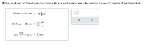 Solved Rewrite This Measurement With A Simpler Unit If