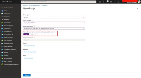 assign groups to azure ad roles nicky de westelinck