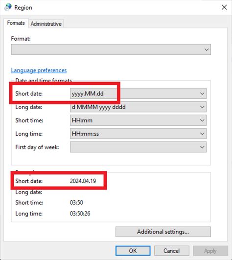 Properties Let The User Customize The Way Datestimes Are Displayed