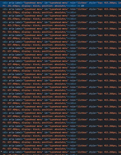 Bug Lexicaltypeaheadmenuplugin Never Cleans Up Its Anchor Element