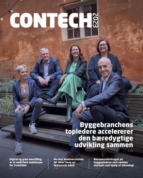 A Gain Is Featured In Børsen Today In The Contech Lab En Del Af Molio Magazine As One Of Four