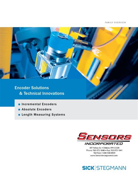 Sick Stegmann Encoder Catalog Pdf Electrical Connector Electrical