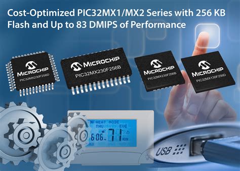 Mips Core Pic32mx 32 Bit Mcu Range Gains Larger Memory Options