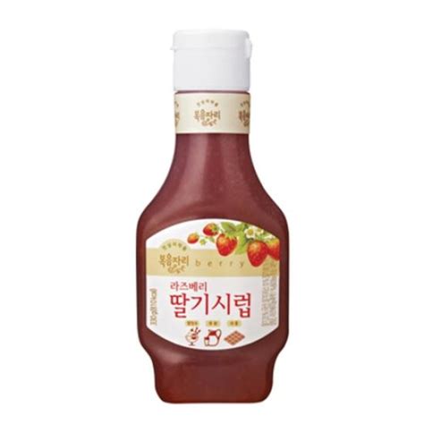 복음자리 라즈베리 딸기 시럽 330g 15개 에누리 가격비교