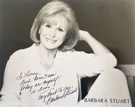 Barbara Stuart Signed Photo