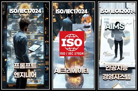 2025년 Iso 인증 Ai 자격증 가이드 프롬프트 엔지니어 Ai 크리에이터 인공지능경영시스템