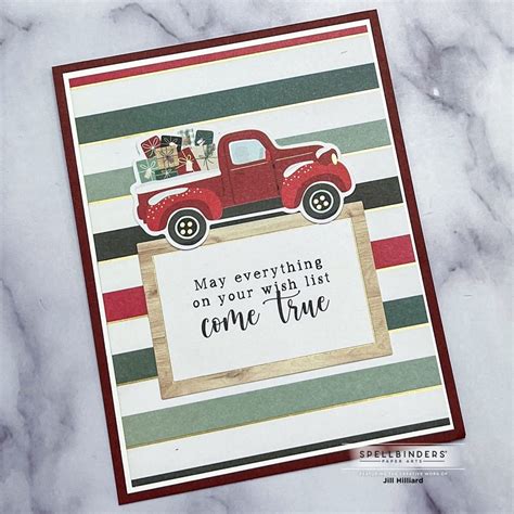 Santa Lane Limited Edition Cardmaking Christmas Kit 2022 Jills Card