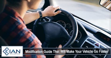 Modification Guide That Will Make Your Vehicle Go Faster
