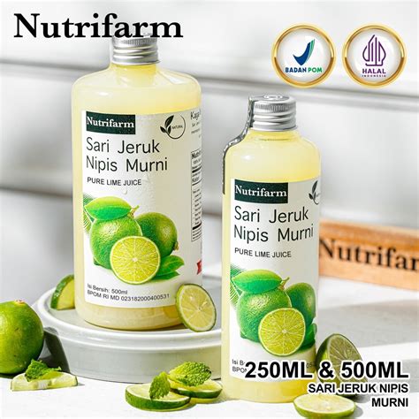 Jual Nutrifarm Sari Jeruk Nipis Ml Shopee Indonesia