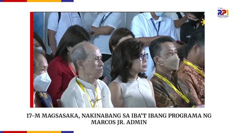 Sa Kaniyang Talumpati Ibinahagi Ng Pangulo Na May Mahigit 17 Milyong