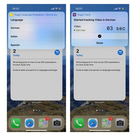 How To Automatically Track Language Learning Time Using Ios Automations