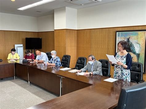 曽根別海町長への申し入れ書 矢臼別平和委員会 Japan Peace Committee