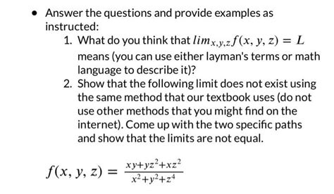 Solved Answer The Questions And Provide Examples As