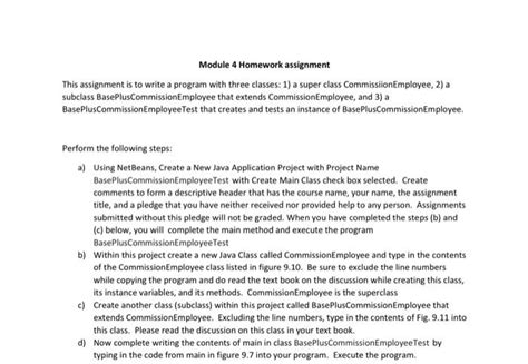 solved module 4 homework assignment this assignment is to