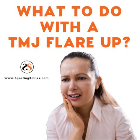 Tmj Flare Up 1 Sportingsmiles
