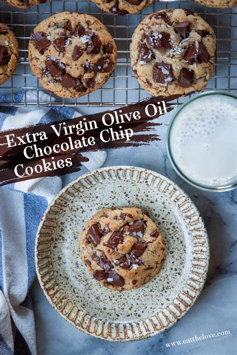 Olive Oil Chocolate Chip Cookies Eat The Love