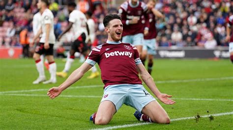 Declan Rice Man Utd Reportedly Submitted £100m Bid For West Ham