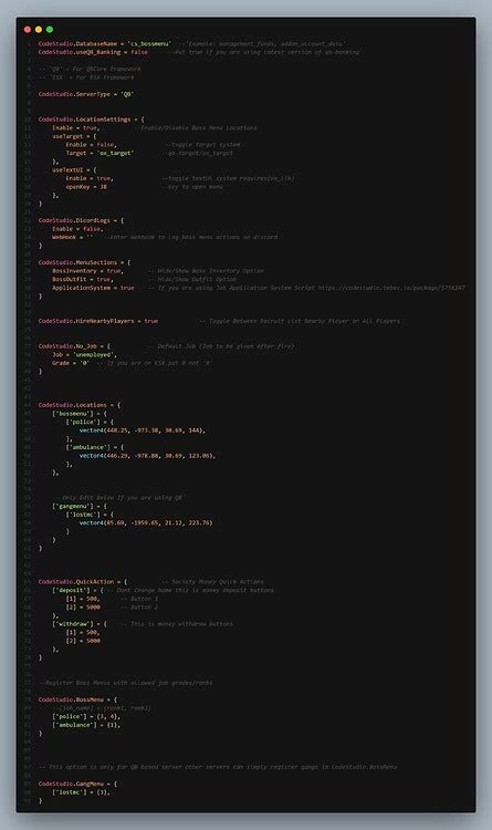Advanced Gang Boss Menu Qb Esx Releases Cfx Re Community