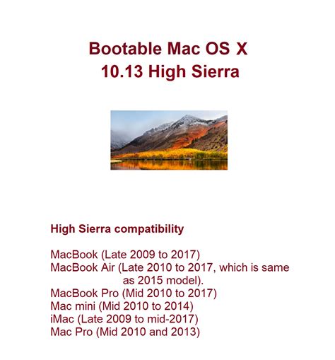 Bootable Usb Os X High Sierra Sale Online Blog Websoft9