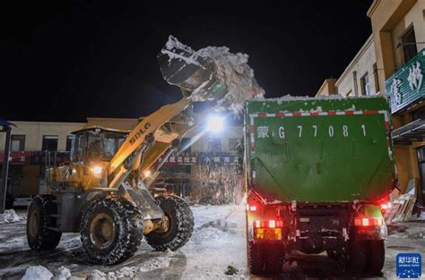 夜战风雪 通辽遭遇当地有气象记录来最强暴风雪 搜狐大视野 搜狐新闻