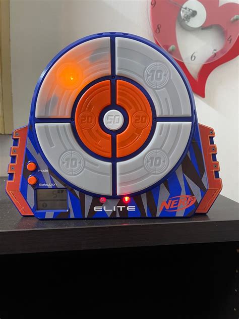 Nerf Digital Target Hobbies And Toys Toys And Games On Carousell