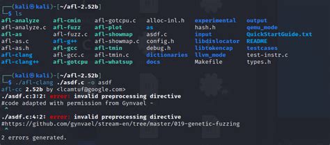 Problem With AFL Genetic Fuzzing No Clue Why I M Getting This Error When Compiling Can Anyone