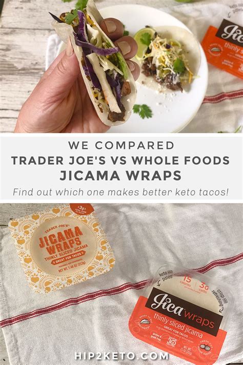 Have You Tried The Whole Foods Jicama Wraps We Tested Them Out Against