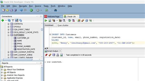 How To Insert Data In Oracle SQL Tricentis