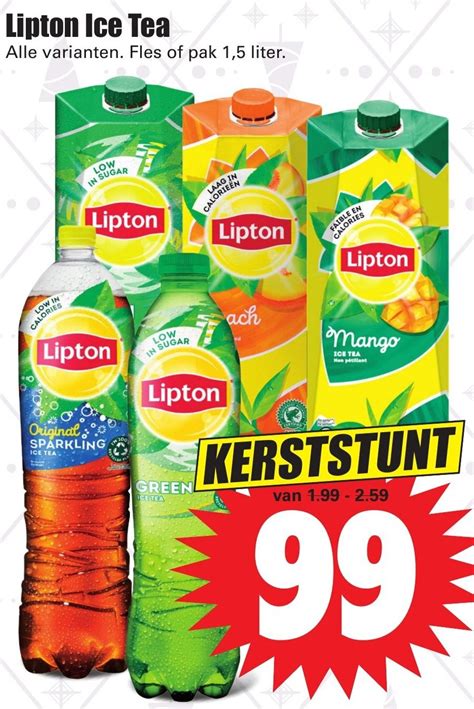 Lipton Ice Tea L Aanbieding Bij Dirk