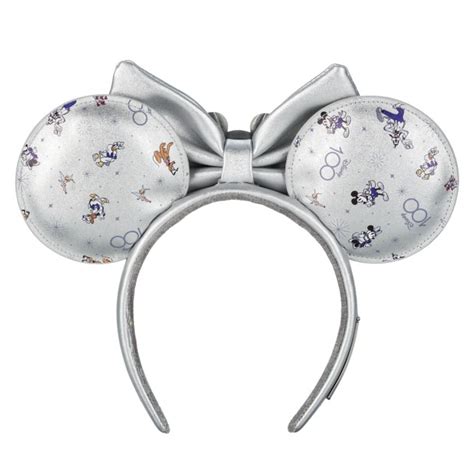 Mickey Mouse And Friends Loungefly Ear Headband For Adults Disney100