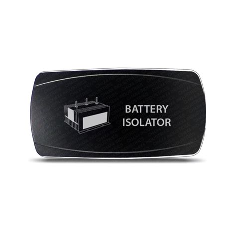 Rocker Switch Battery Isolator Symbol Horizontal The Switch Masters