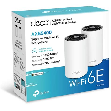 Tp Link Deco Xe Axe Tri Band Mesh Wi Fi E Sustav Kom Iponcomp Hr