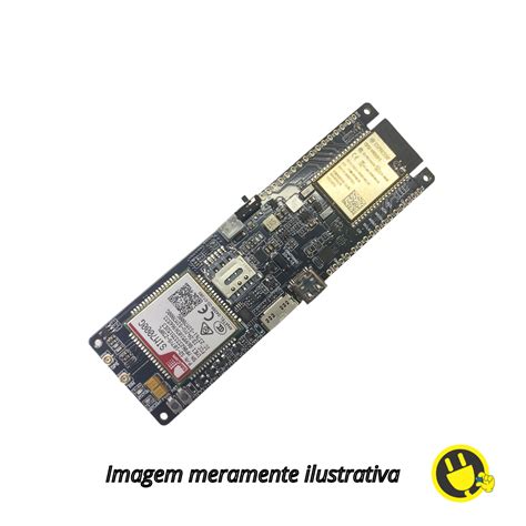 Ttgo Esp32 Wrover E T Sim7000g Com Suporte De Bateria Smartprojects Brasil Componentes