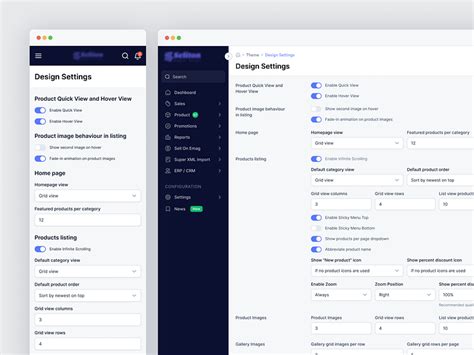 Ecommerce Web Application Design Setting By Musemind Saas For