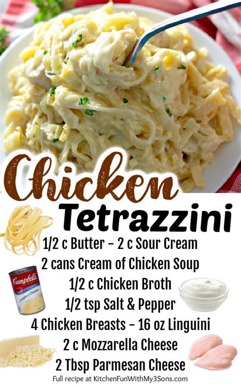 Easy Chicken Tetrazzini Recipe Artofit