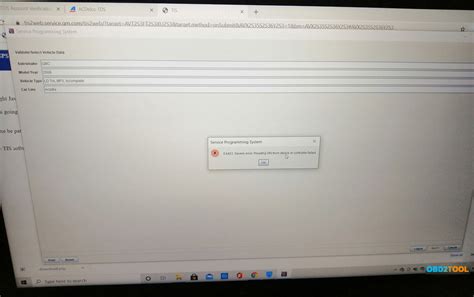 How To Solve Autel GM SPS E4403 Server Error The Blog Of Obd2tool