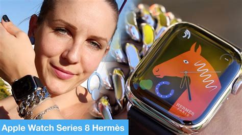 On Déballe Lapple Watch Series 8 Hermès Youtube