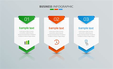 3가지 옵션 단계 또는 프로세스가 있는 비즈니스 인포그래픽 디자인 템플릿 개념에 대한 스톡 벡터 아트 및 기타 이미지 개념 결정 계획 Istock