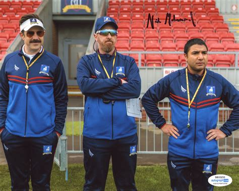 Nick Mohammed Ted Lasso Signed Autograph 8x10 Photo Acoa Outlaw