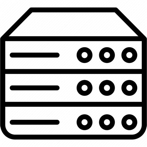 Database Data Dbms Ordbms Rdbms Server Storage Icon Download On