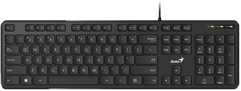 Клавиатура проводная Genius SlimStar M200 UKR USB Black (31310019408 ...