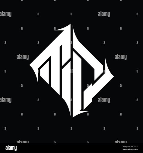 Tq Logo Monogram Diamond Abstract Shape Vector Images Design Template