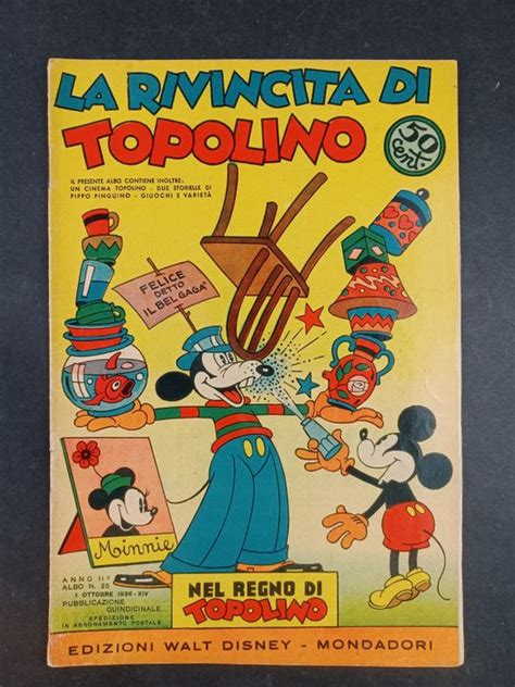 Albi Nel Regno Di Topolino N 25 La Rivincita Di Topolino Catawiki