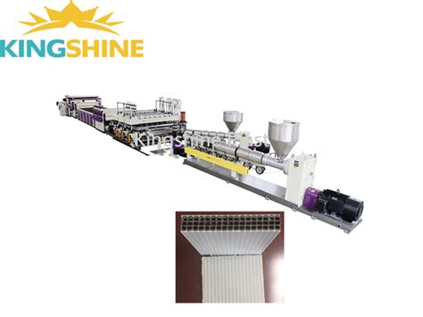 Pp Hollow Construction Board Extrusion Line Pvc Spc Flooring Machine Wpc Foam Board Machine