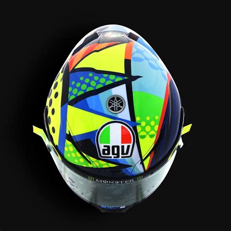 Valentino Rossi Nuevo Casco Para Los Test De Sepang De MotoGP 2020