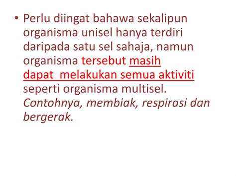 Organisma Unisel Dan Multisel Pptx