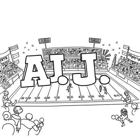 Best Aj Coloring Pages Free Printable Pdf