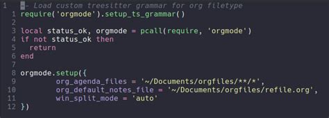 Help With Nvim Orgmode Rneovim