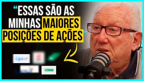 MAIOR INVESTIDOR DA BOLSA REVELA SUAS MAIORES POSIÇÕES EM CARTEIRA