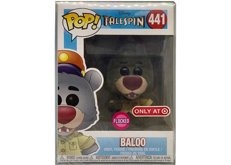 Funko Pop Disney Talespin Baloo Flocked Target Exclusive Figure 441